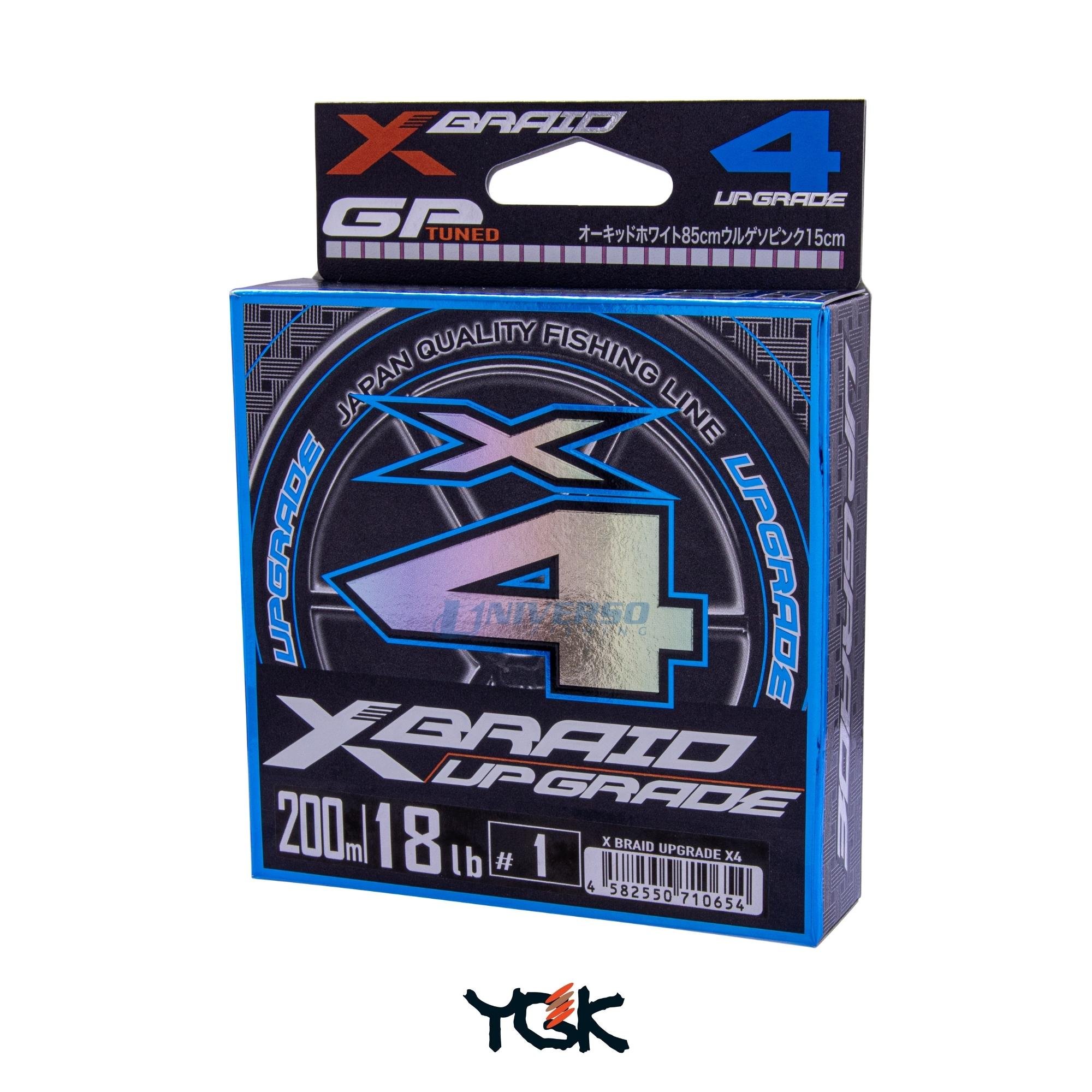 Linha Multifilamento YGK - X Braid Upgrade X4 - 200mts
