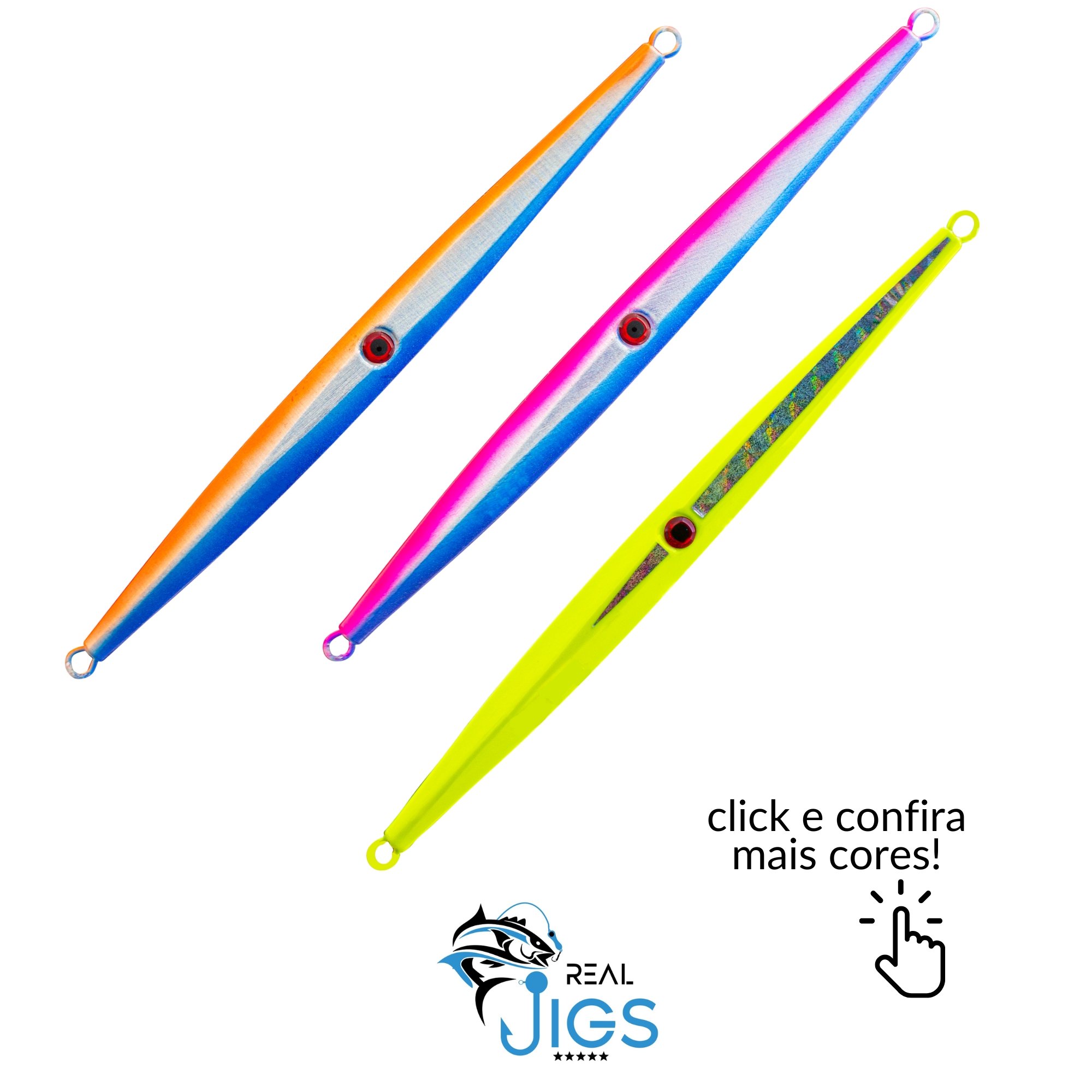 Isca Real Jigs Jumping Jig Olhete 50g